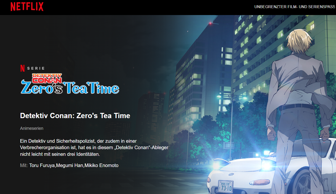 Zero's Tea Time-Anime ab heute weltweit auf Netflix verfügbar ...